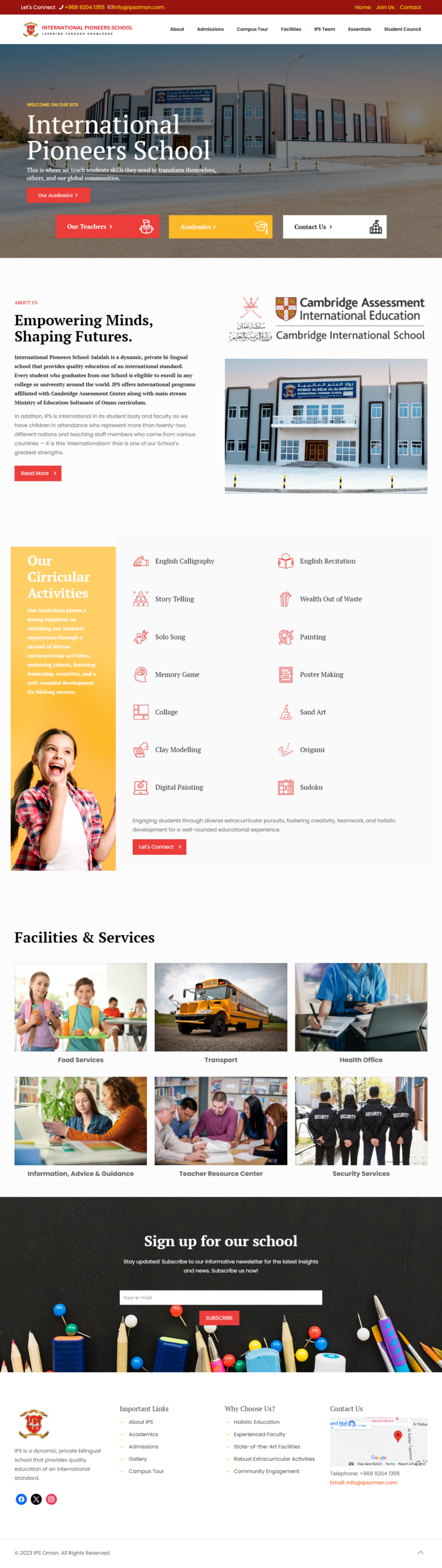 IPS Oman School - T-Codez